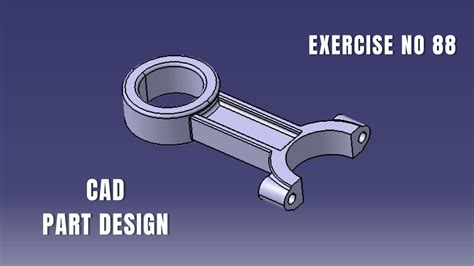 cad design exercise 88 catia v5 tutorial exercise i part design