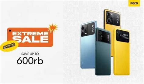 Promo POCO Tawarkan HP Dengan Harga Hemat Hingga Rp