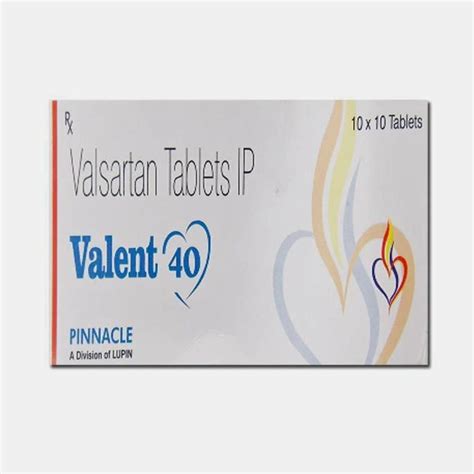 40mg Valent Valsartan Tablets At ₹ 12985stripe Sacubitrilvalsartan