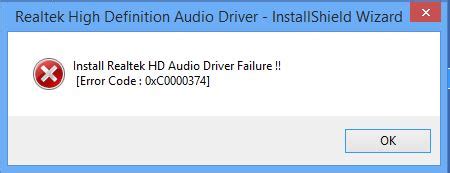 Solved Install Realtek HD Audio Driver Failure On Windows