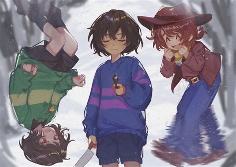 Clover Undertale Yellow Danbooru