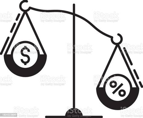 균형 판매 및 비용 벡터 아이콘 디자인 화이트 배경에 필수 금융 요금 및 과세 기호 레비 기호 세금 대 소득 개념 개념에 대한 스톡 벡터 아트 및 기타 이미지 Istock