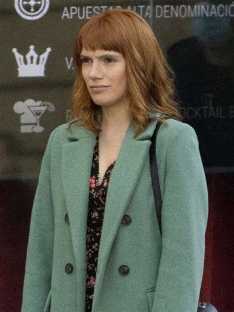 Diana G Mez Valeria S Green Coat New American Jackets