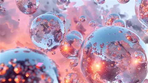 Premium Photo Abstract Organic Forms 3d Rendering