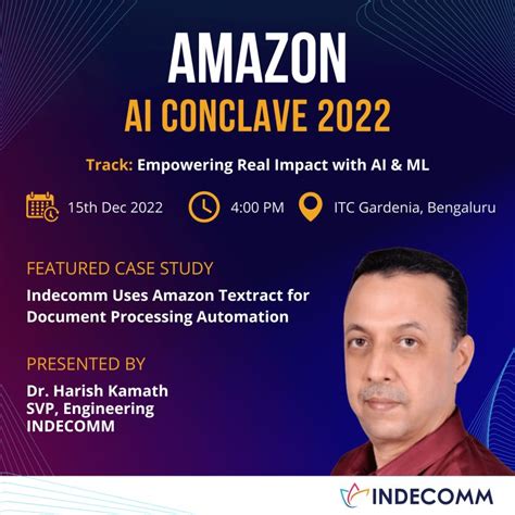indecomm on linkedin aws ai ml machinelearning