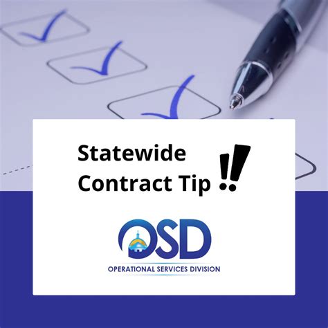 Statewide Contract Tip A List Or Link Of Awarded Vendors For A Particular Contract Is Located
