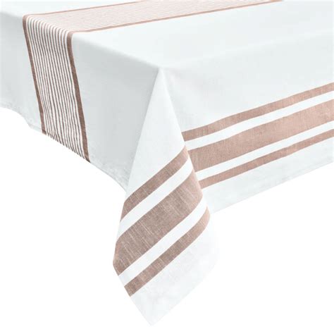 French Country Stripe Tablecloth Beautiful Quality Malmaison
