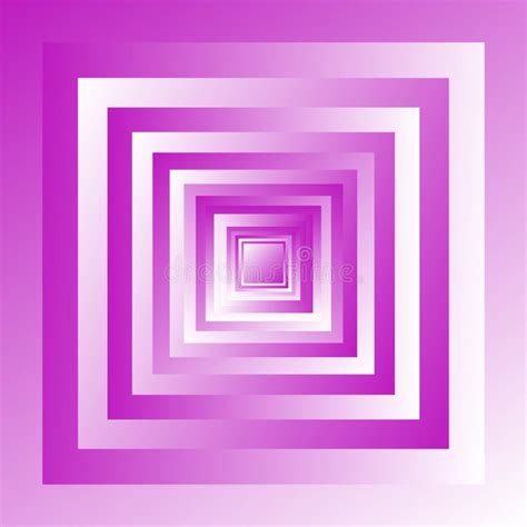 Geometric Square Design Shape With Random Shaded Gradient Fill Stock Vector Illustration Of