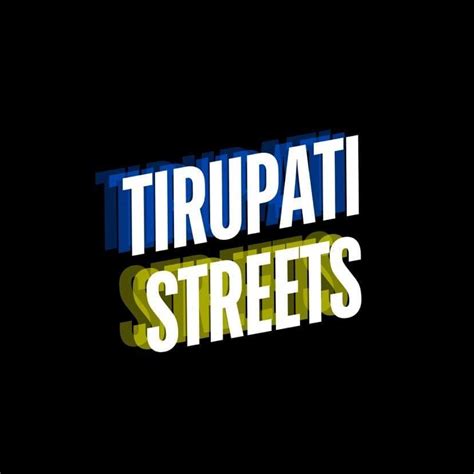 Tirupati Streets Tirupati