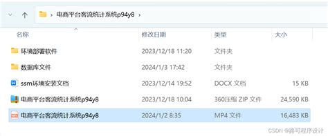 电商平台客流统计系统 源码 开题 java获客系统 csdn博客