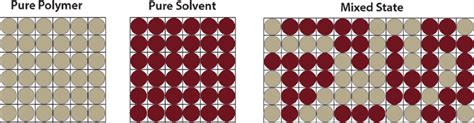 Lattice Model For Mixing Of Polymer And Solvent Download Scientific Diagram