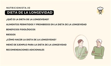 Dieta De La Longevidad ¿cómo Funciona Beneficios