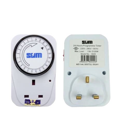 Sum 24 Hours Programmer Timer Lazada