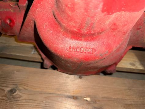 Rear Axle Code Team Chevelle