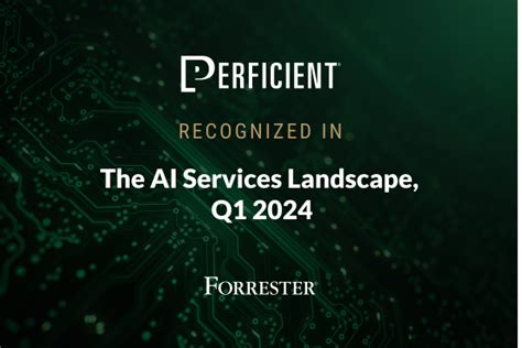 Perficient Recognized In Forresters Ai Services Landscape Blogs