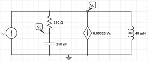 Solved The Figure Below Shows An RLC Circuit With A Chegg Com