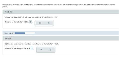 Solved UsingUsing A TI Plus Calculator Find The Area Chegg