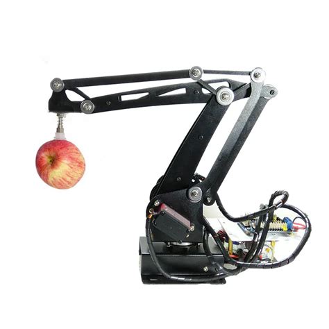 DOF Robot Arm With Air Suction Servo Robotic Arm For Arduino LK Tronics