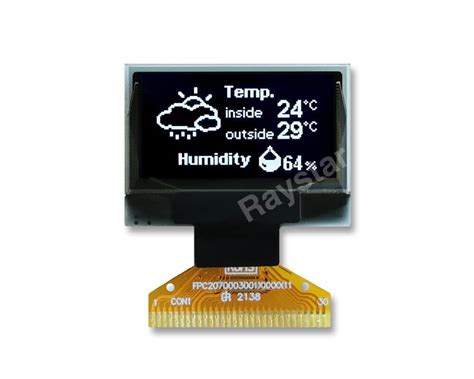 I2c Oled 096 Module 128x64 Display I2c Oled Raystar