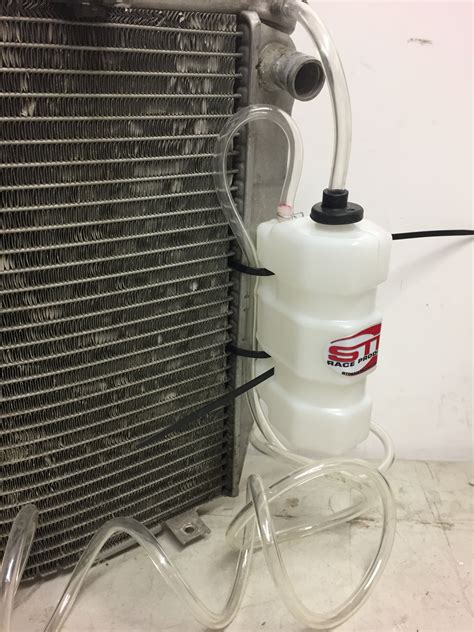 Universal Race Type Radiator Coolant Overflow Expansion Bottle With F Stp Racing Products