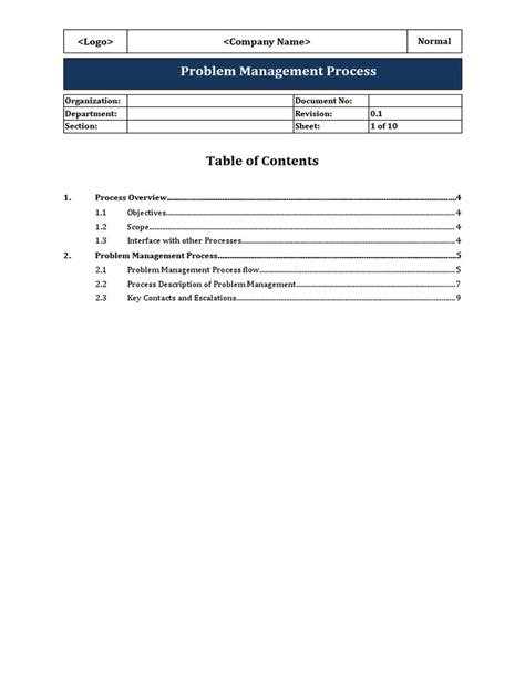 itil problem management process pdf business information technology