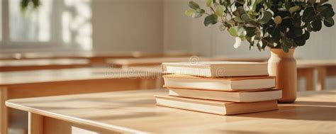Modern Classroom Setup For Teamwork And Collaboration Desks Arranged For Group Projects