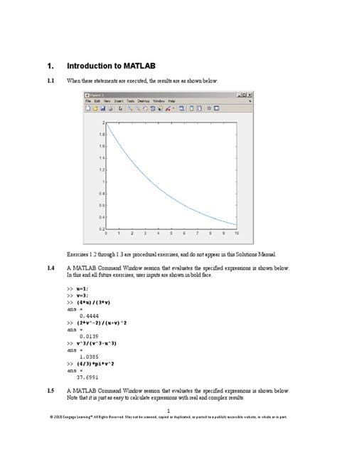 Solution Manual For Essentials Of Matlab Programming 3rd Edition By