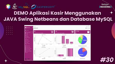 Final Demo Aplikasi Kasir Menggunakan Java Swing Netbeans And Database Mysql Part 30 Youtube