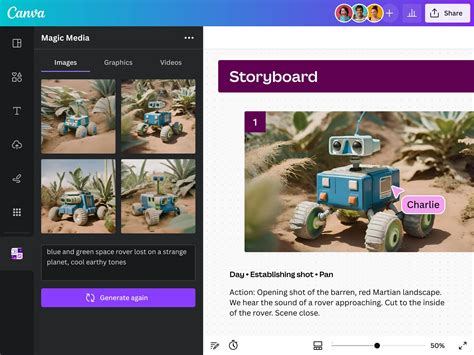 صور بالذكاء الاصطناعي إنشاء صور من النص مجاناً Canva