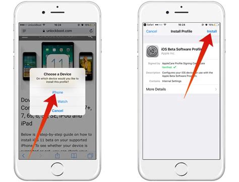 how to install configuration profile iphone pollilida