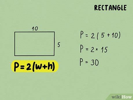 9 Ways To Find Perimeter WikiHow