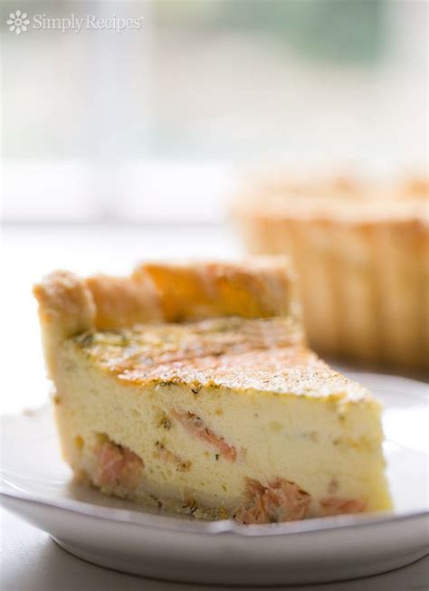 Smoked Salmon Dill And Goat Cheese Quiche Recipe