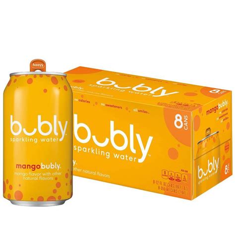 Bubly Mango Sparkling Water 8pk12 Fl Oz Cans 8 Ct 12 Fl Oz Shipt