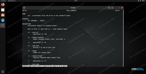 Man Command In Linux With Examples Linux Command Line Tutorial