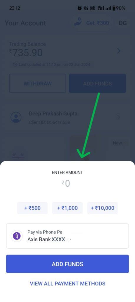 How To Add Money Withdraw From Angel One