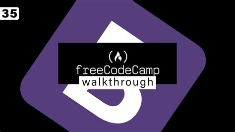 free code camp walkthrough 35 front end development libraries