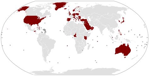 List Of Us Military Bases Around The World Location And Significance