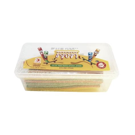 Кислые палочки тути фрути ELISHA Tutti frutti filled sour stick ...
