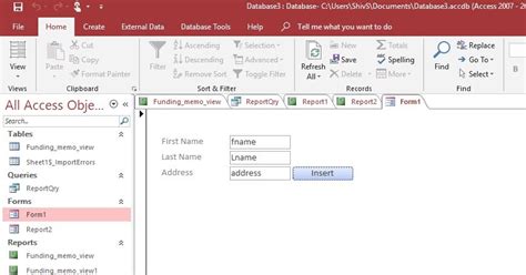Technical Corner Ms Access Insert Data In Sql Server