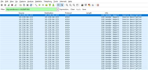 wireshark分析过滤rtp rtcp码流 rtsp的wireshark过滤 csdn博客