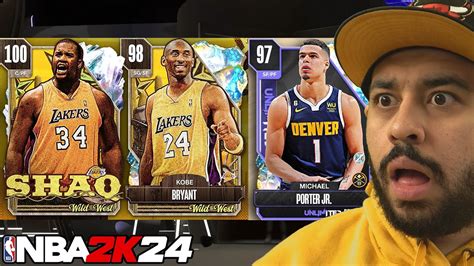 New Free Galaxy Opals For Everyone BUT 100 Overall Shaq And Galaxy Opal Kobe RUINED NBA 2K24