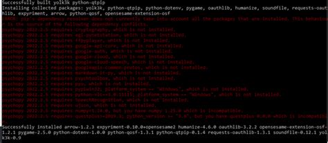 Installing OpenSesame Through Anaconda Tobii Research Forum