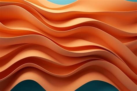 Premium Ai Image Volumetric Texture Abstract Background D Illustration