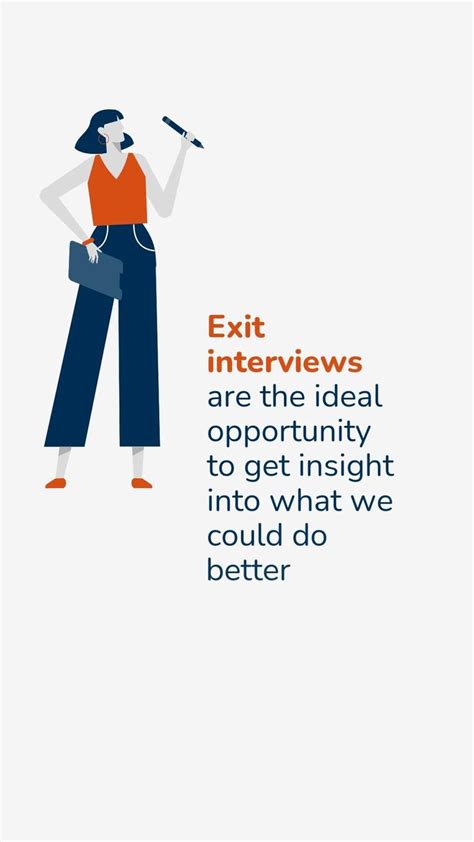 exit interview tips video template editable