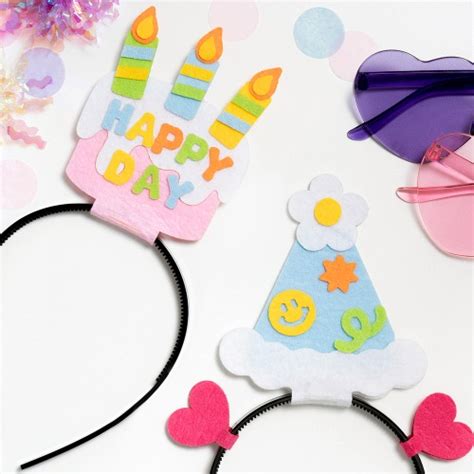 머리띠만들기 생일헤어밴드 펠트머리띠재료 나만의 예쁜머리띠