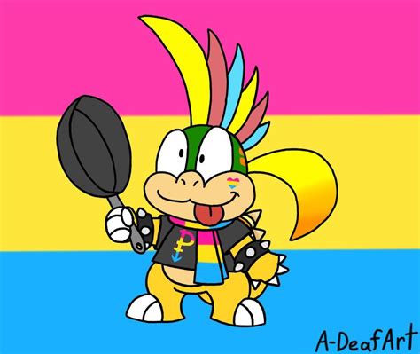 Lemmy Pansexual By Handyxrussell10 On Deviantart Mario Art Lemmy