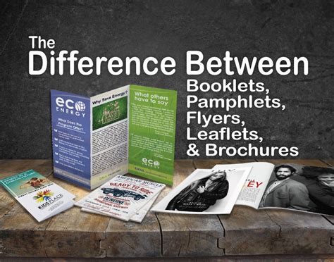 The Difference Between Flyers And Leaflets And More