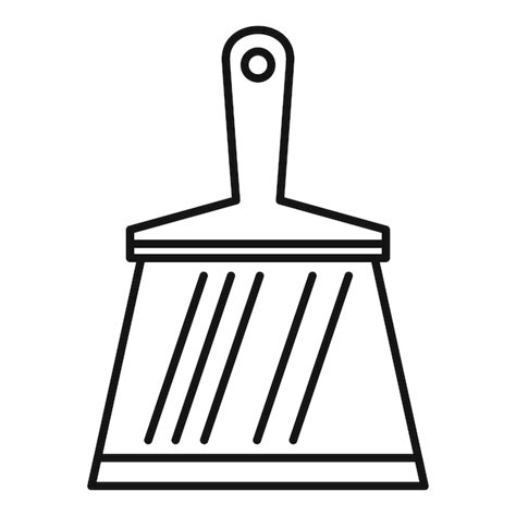 Premium Vector Putty Knife Construction Icon Outline Putty Knife Construction Vector Icon For