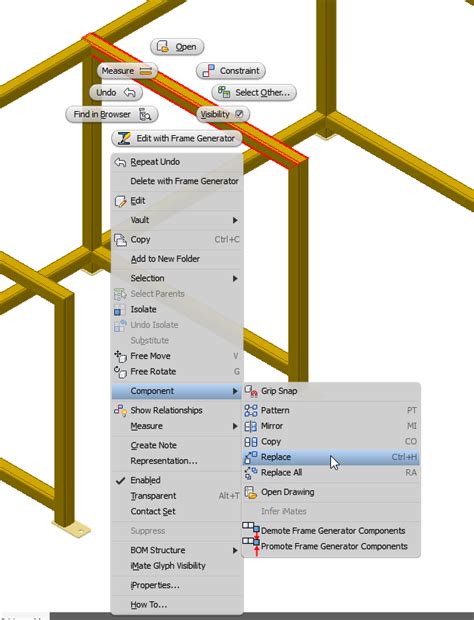placing multiple holes in frame generator part autodesk community