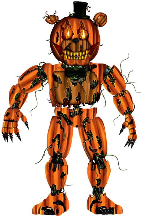 Fnaf Vr Pumpkin Freddy By Ajosterio On Deviantart